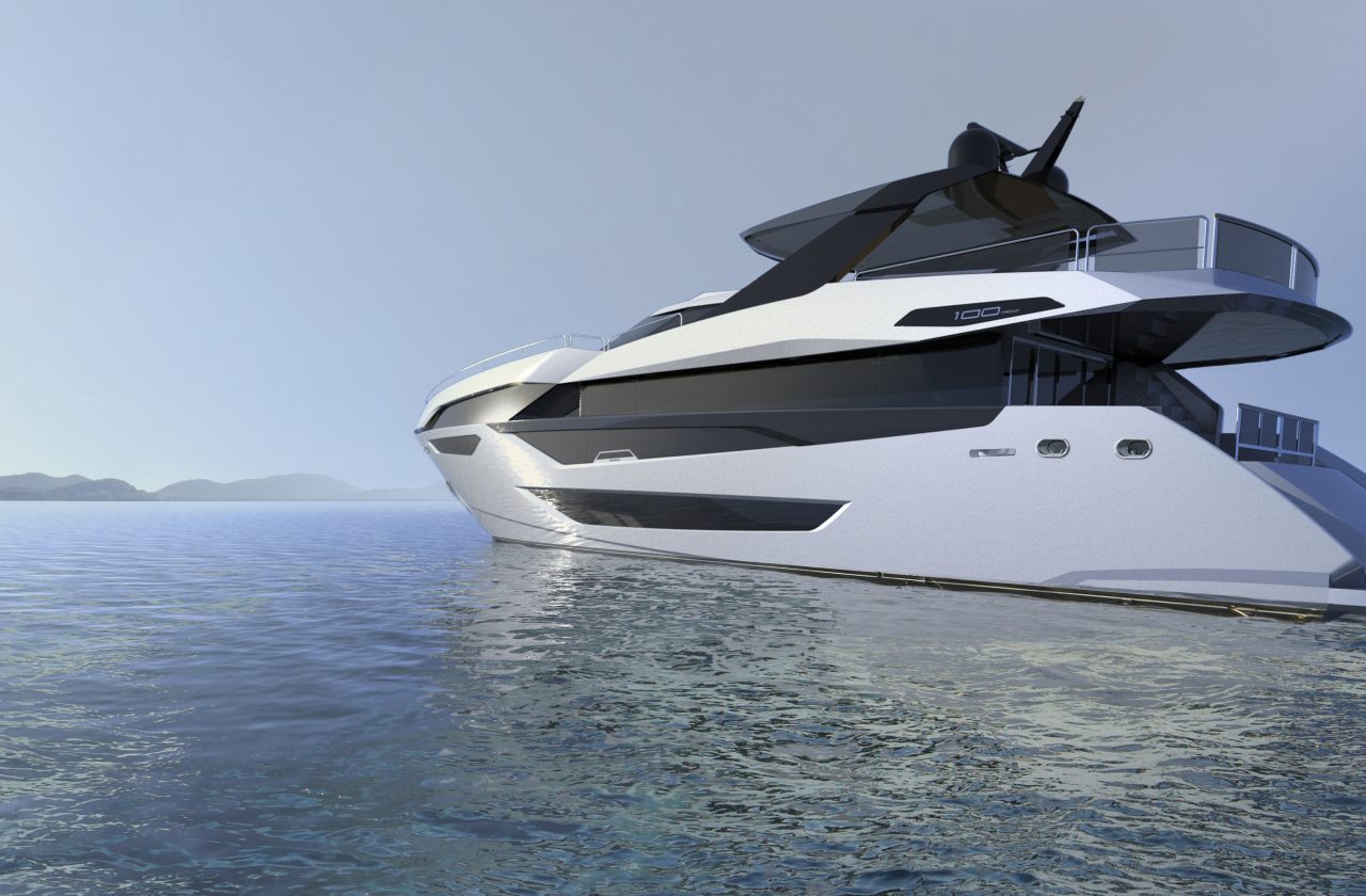 100-yacht-render-on-water-AFT-1280×840 – Ita Yachts Canada