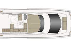 layout Ferretti 670 flybridge – Ita Yachts Canada