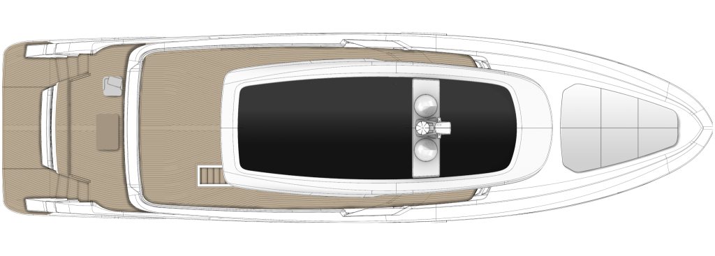 layout aerial view – Ita Yachts Canada