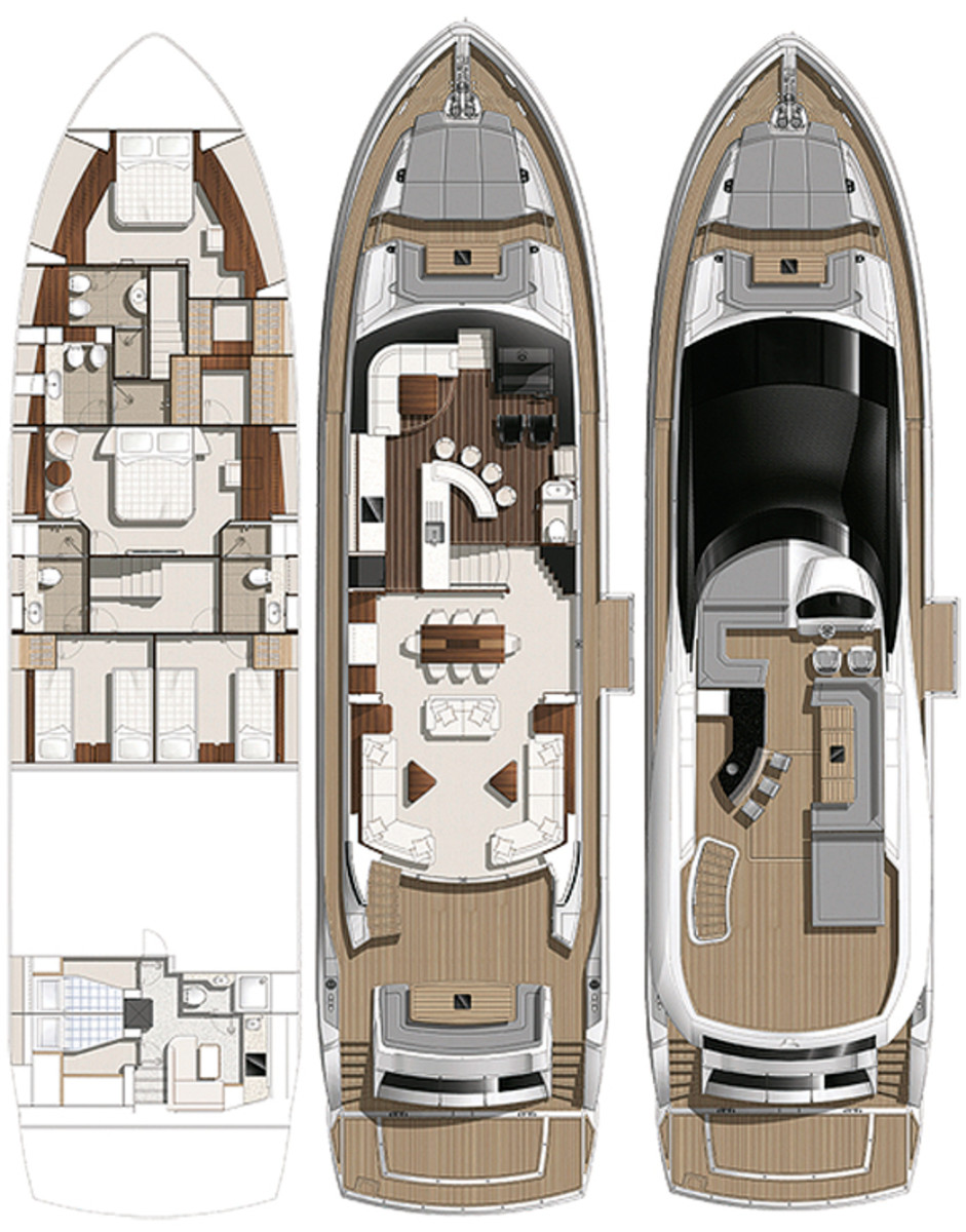 layout sunseeker 86 yacht deck-plans – Ita Yachts Canada
