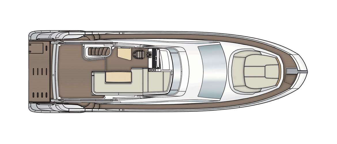 Layout Azimut 55 Flybridge – Ita Yachts Canada