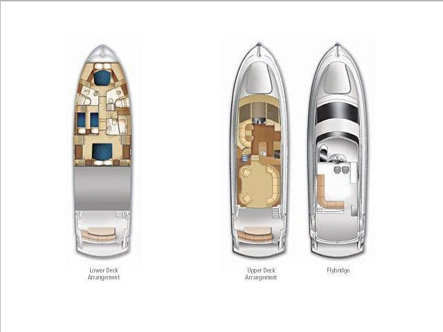 layout Hatteras 64 – Ita Yachts Canada