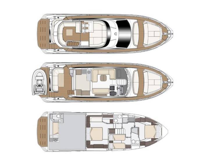 azimut 53 flybridge layout – Ita Yachts Canada