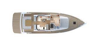 layout Pardo 52 GT main deck – Ita Yachts Canada