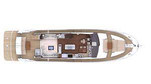 layout Ocean alexander 70E main deck – Ita Yachts Canada