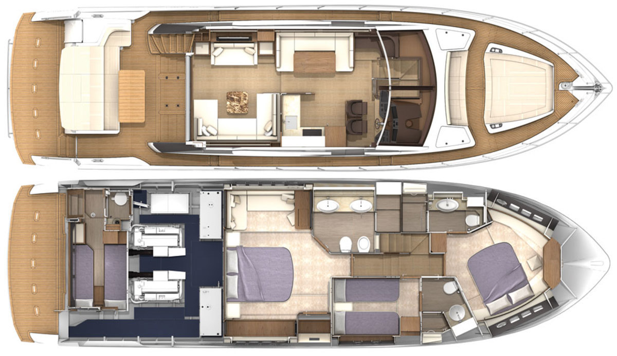 layout absolute-60-fly-deckplans – Ita Yachts Canada